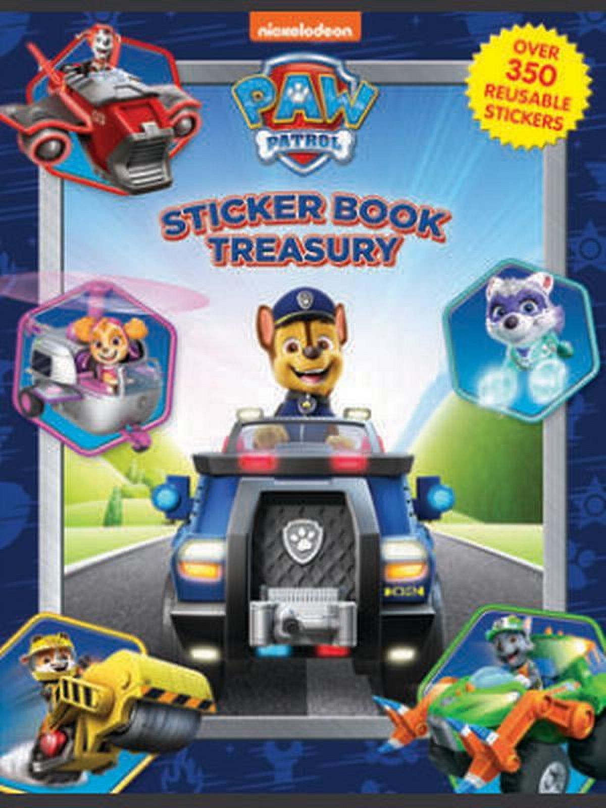 Paw Patrol Book Sticker Book Treasury - Walmart.com