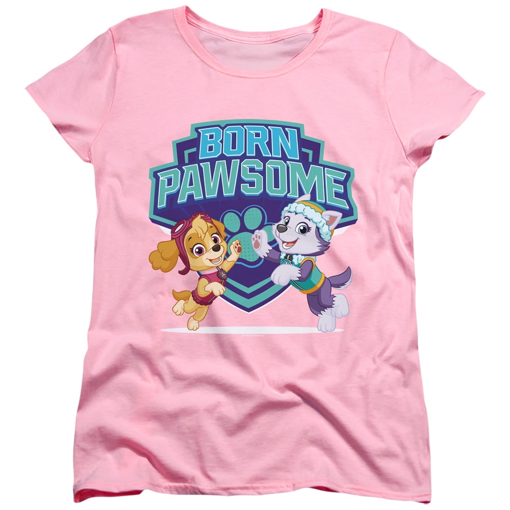 Paw Patrol Born Pawsome Skye & Everest Women's T Shirt - Walmart.com