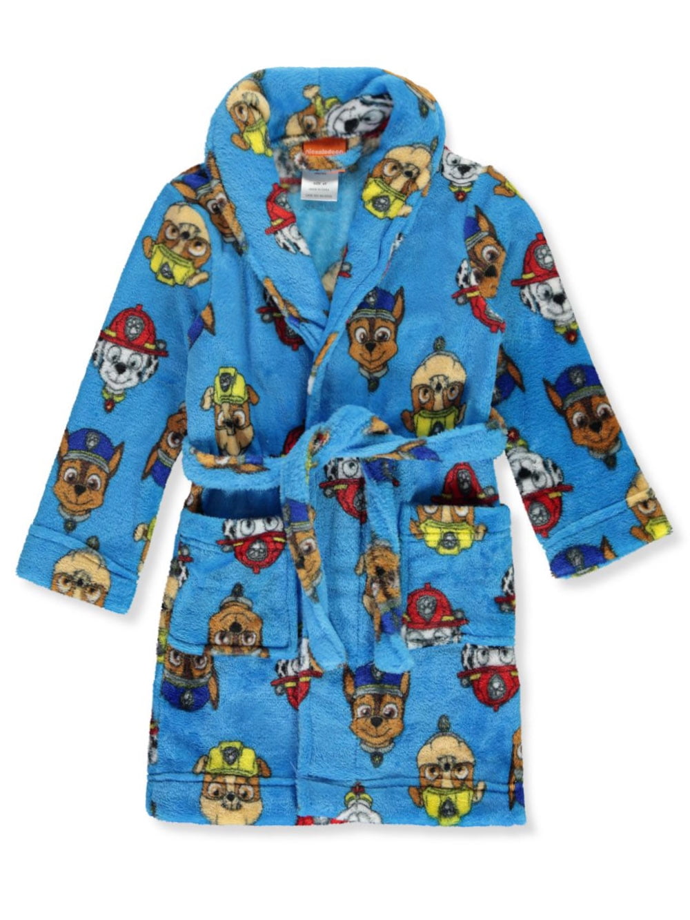 Paw Patrol Boys' Character Plush Robe (Toddler) - Walmart.com