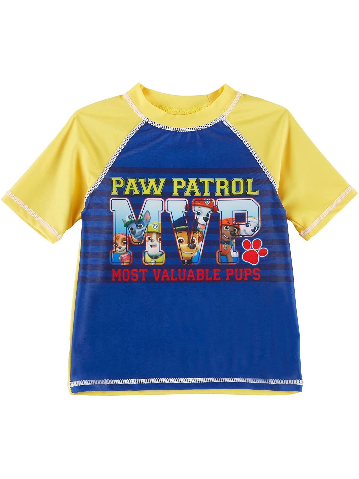 Paw Patrol Boys' MVP Rash Guard (Toddler Boys) - Walmart.com