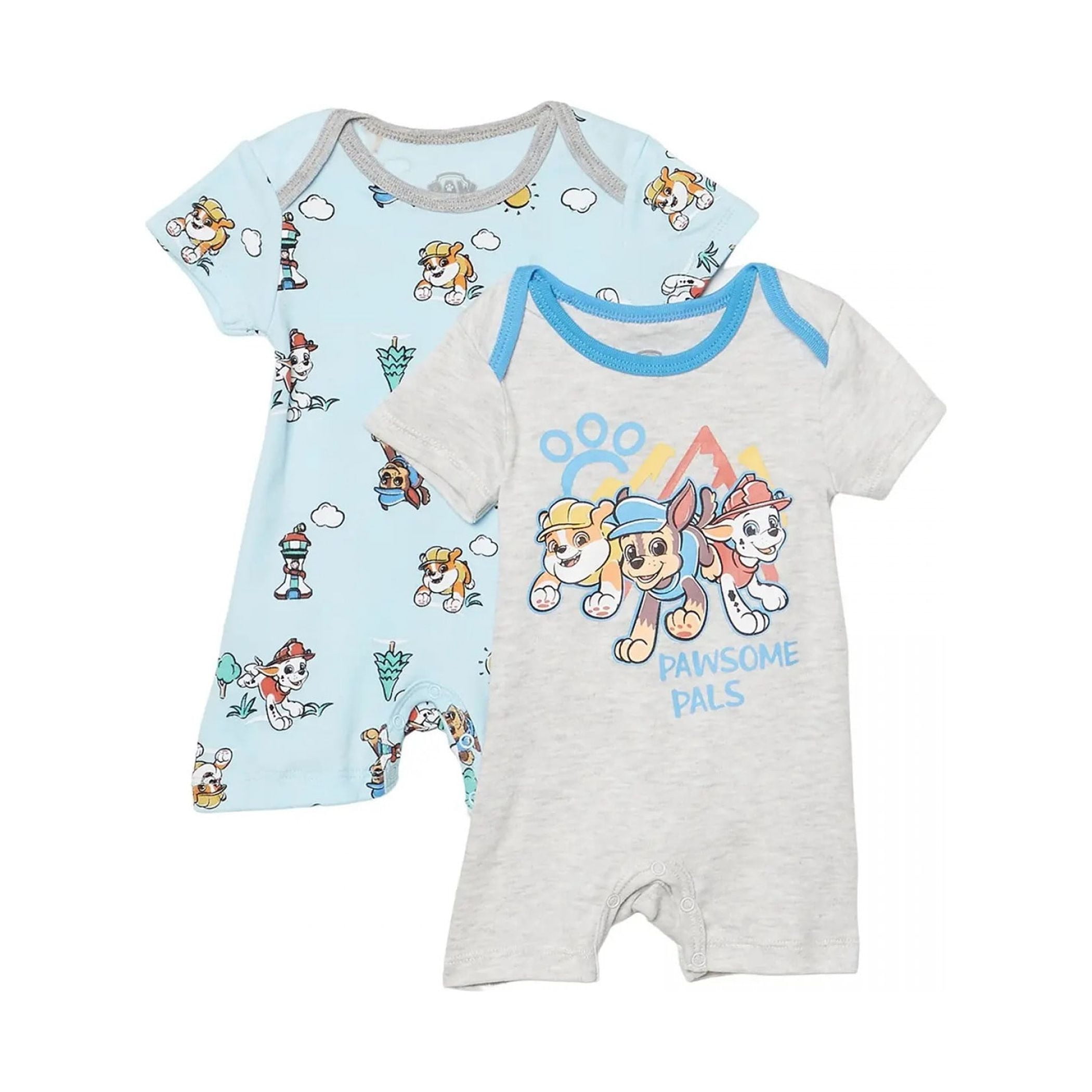 Paw Patrol Character Rompers 2 Pack-3-6 Months - Walmart.com