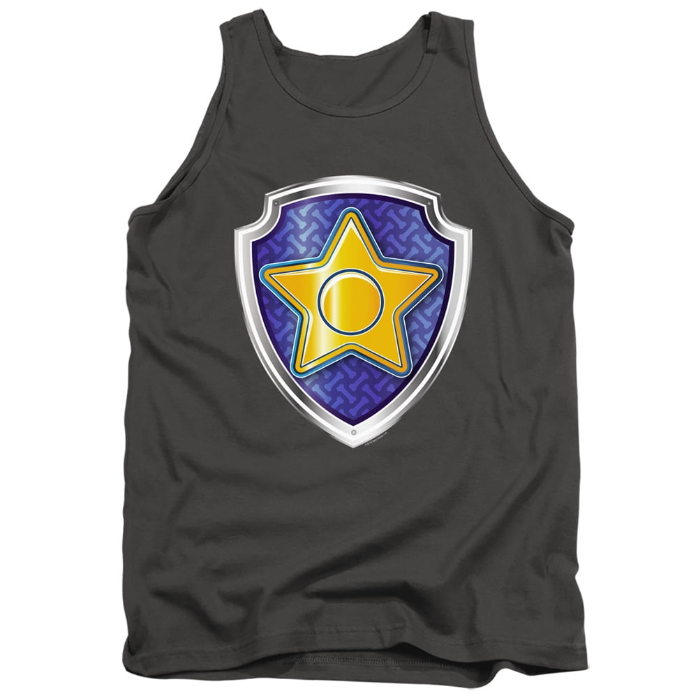 Paw Patrol Chase Badge Unisex Adult Tank Top - Walmart.com