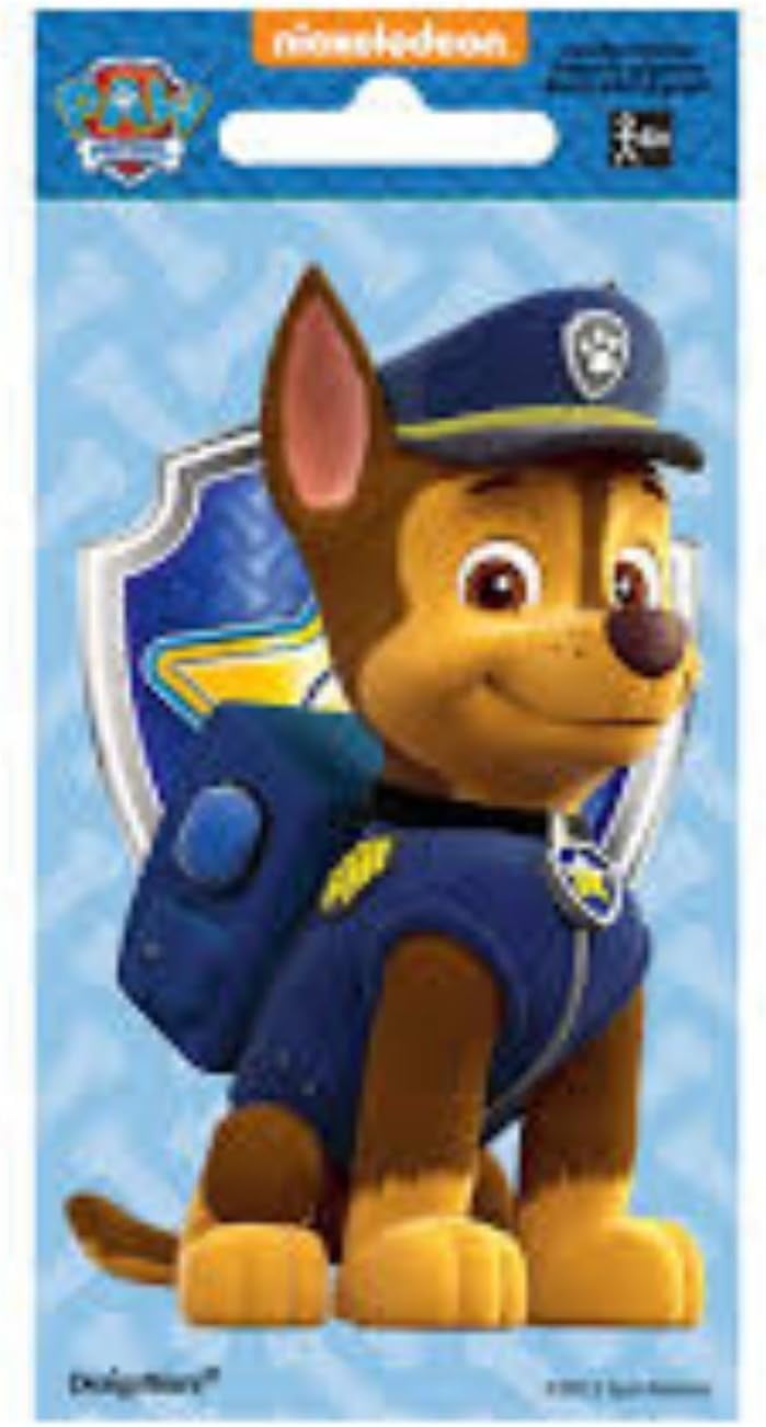 Paw Patrol - Chase Jumbo Sticker - Walmart.com