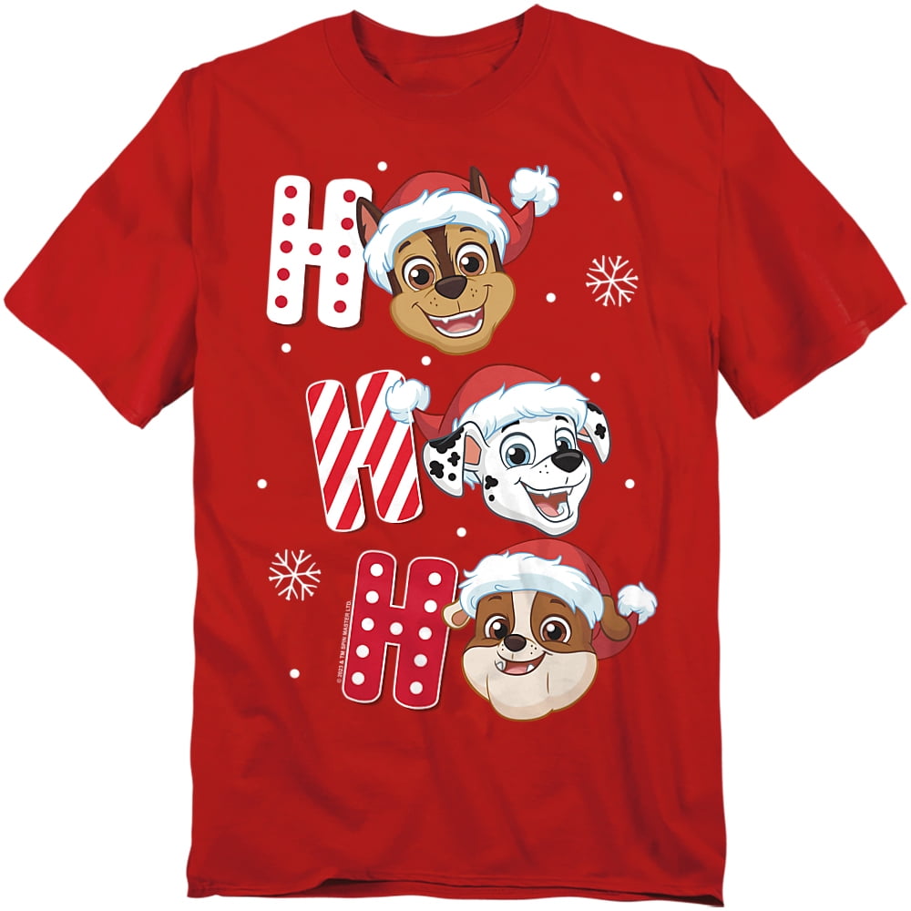 Paw Patrol Chase Marshall Rubble Christmas Santa Hats Unisex Adult T ...