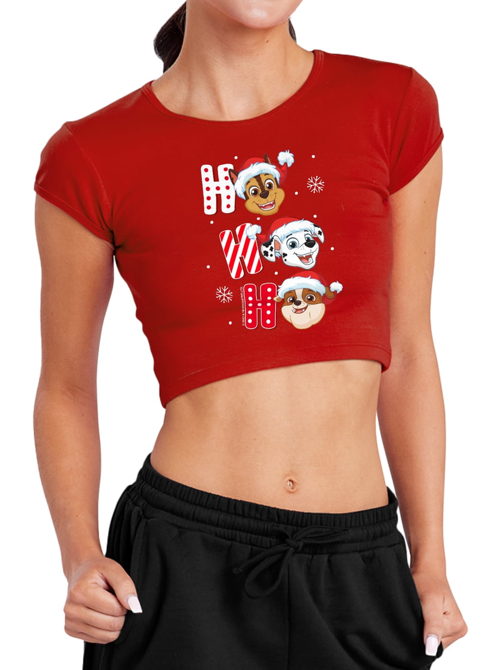 Paw Patrol Chase Marshall Rubble Christmas Santa Hats Women's Cap ...