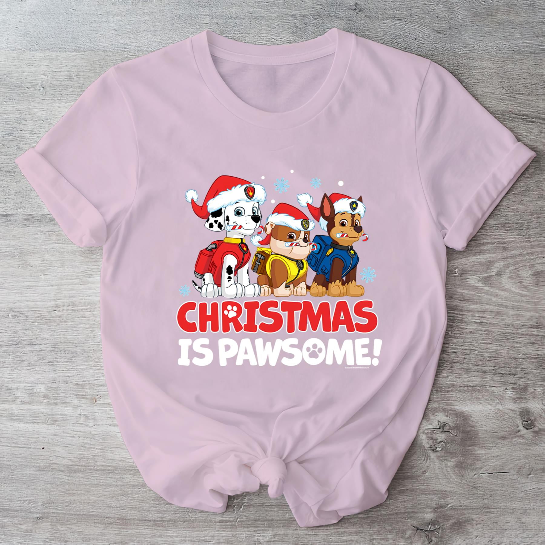 Paw Patrol Christmas Shirt-TH43044 - Walmart.com