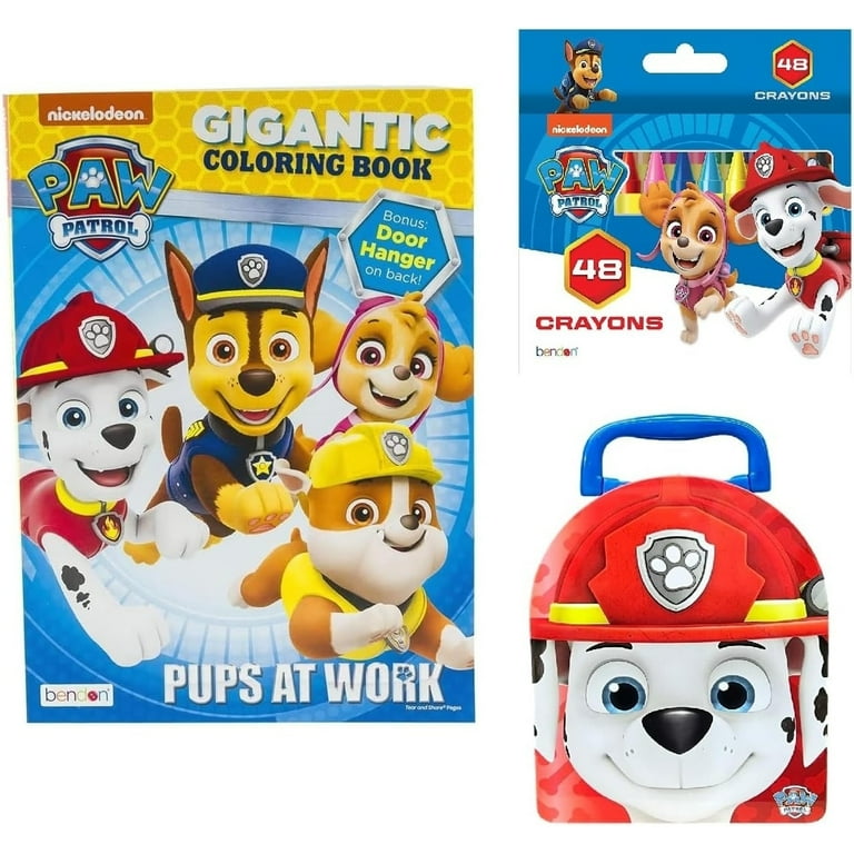 paw patrol marshall coloring sheet