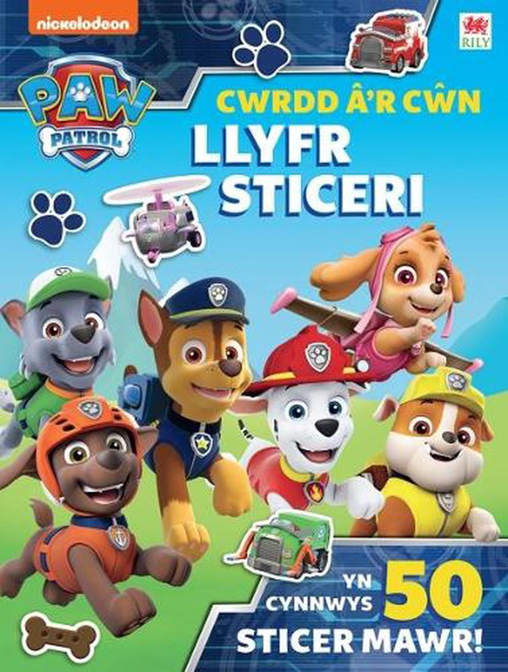 Paw Patrol: Cwrdd 'r Cn - Llyfr Sticeri - Walmart.com
