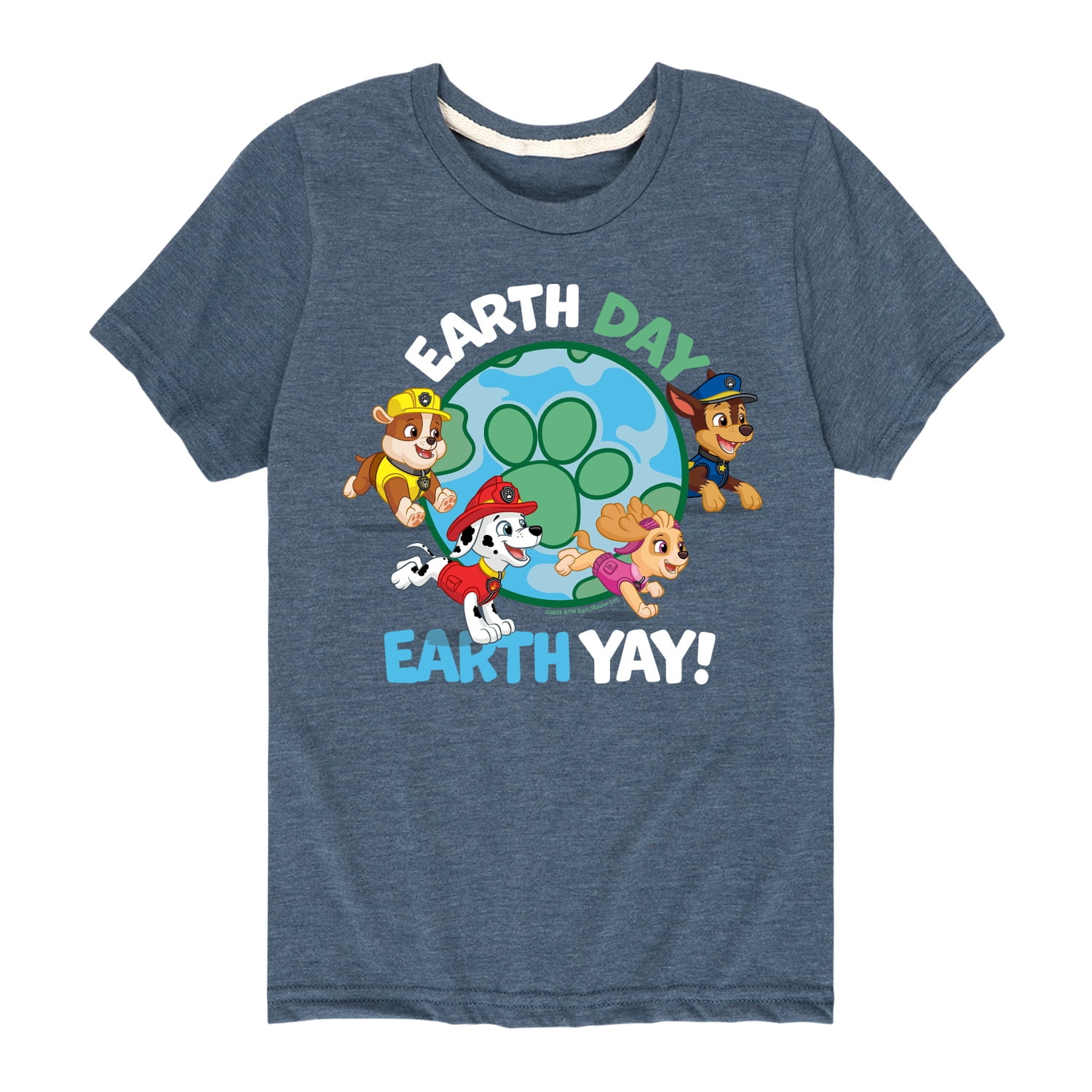 Paw Patrol - Earth Day Yay - Toddler And Youth Short Sleeve Graphic T ...