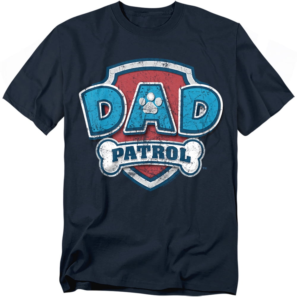 Paw Patrol T-Shirt Father'S Day Dad Patrol Unisex Graphic Tee for Men ...
