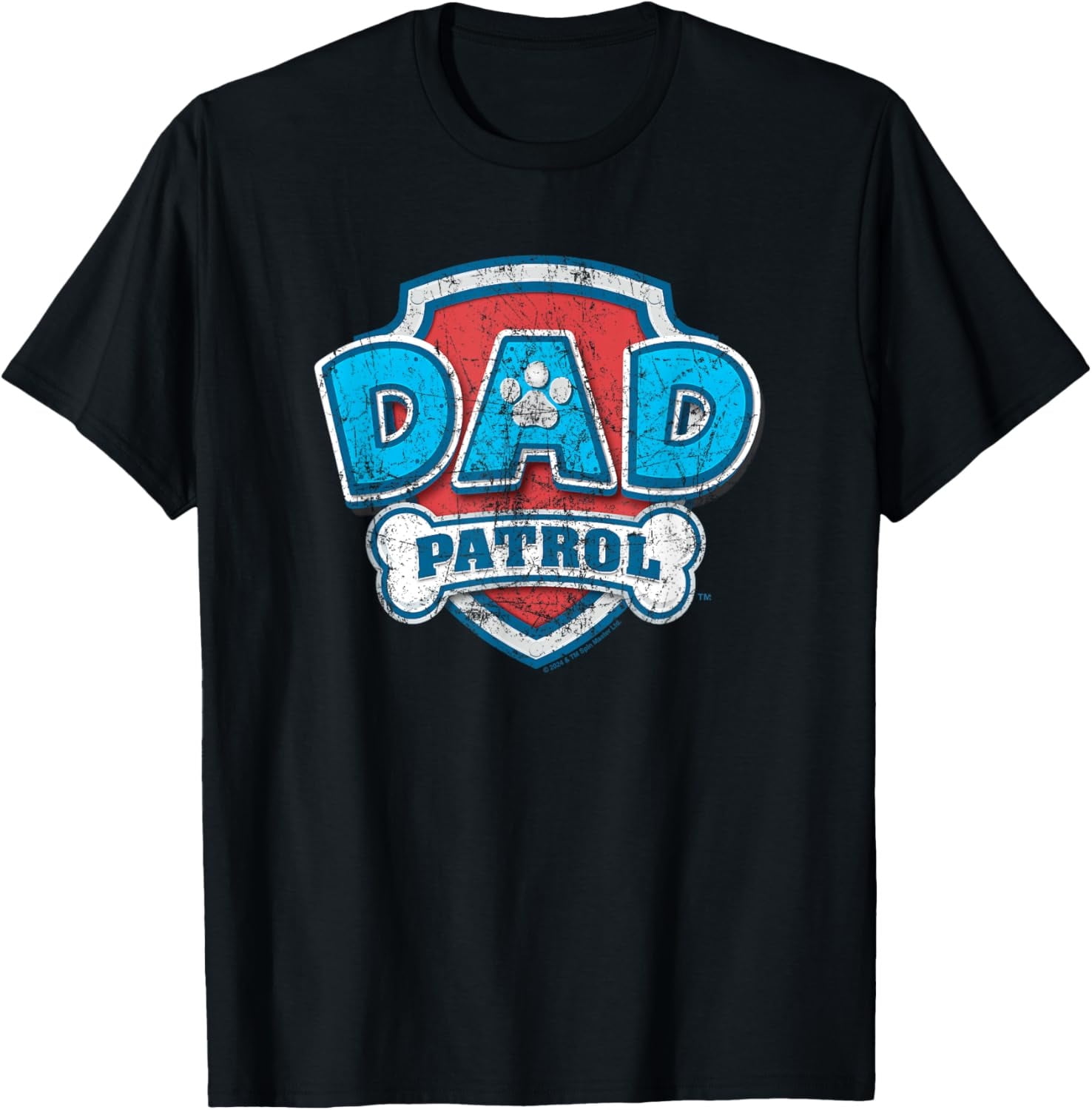 Paw Patrol Father's Day Dad Patrol t shirt - Walmart.com