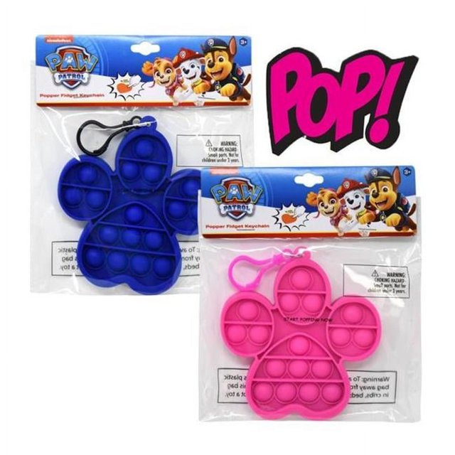 Paw Patrol Fidget Pop Toy Keychain 2-Pack - Walmart.com