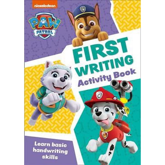 Paw Patrol First Writing Activity Book - Walmart.com