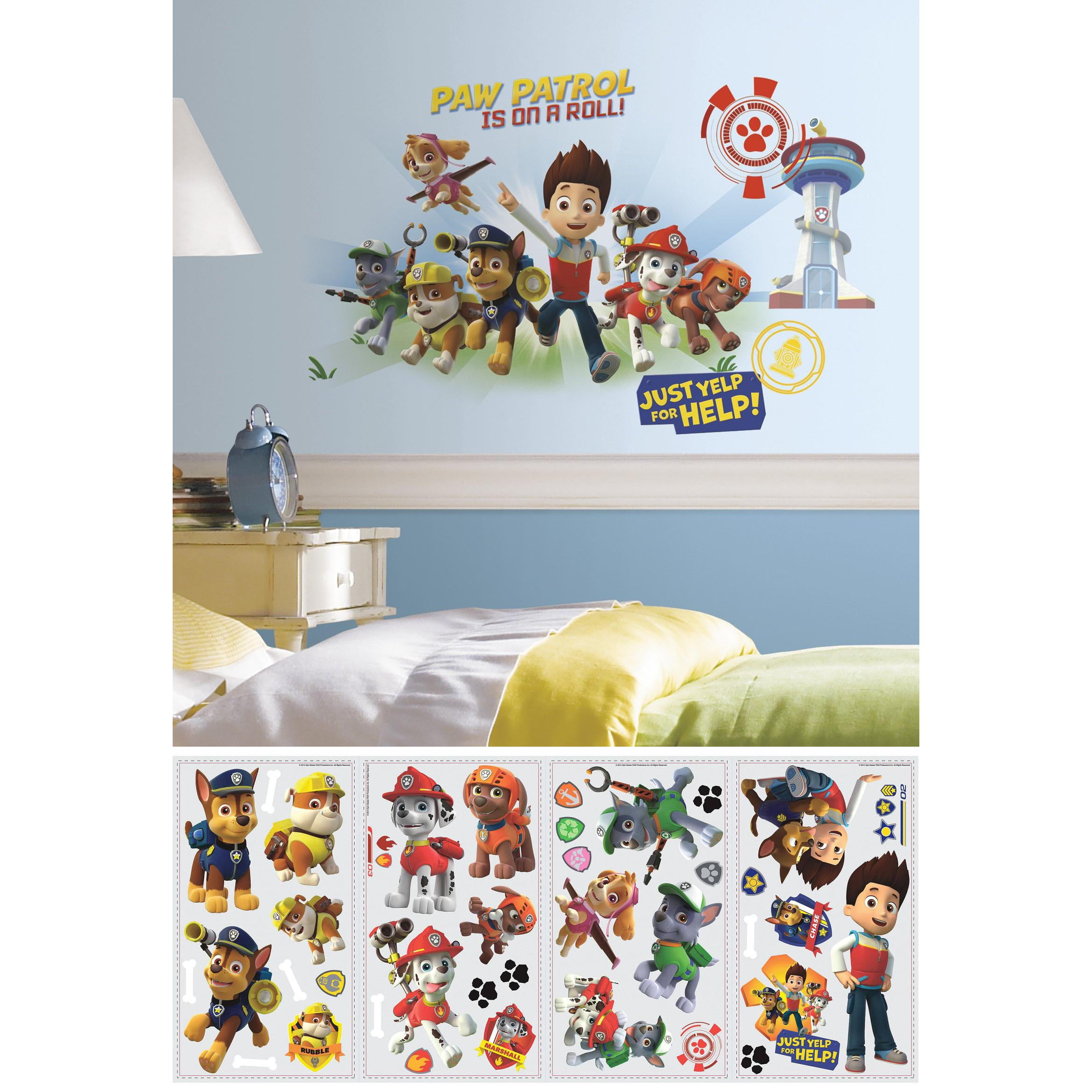 Paw Patrol Giant Decal Bundle - Walmart.com