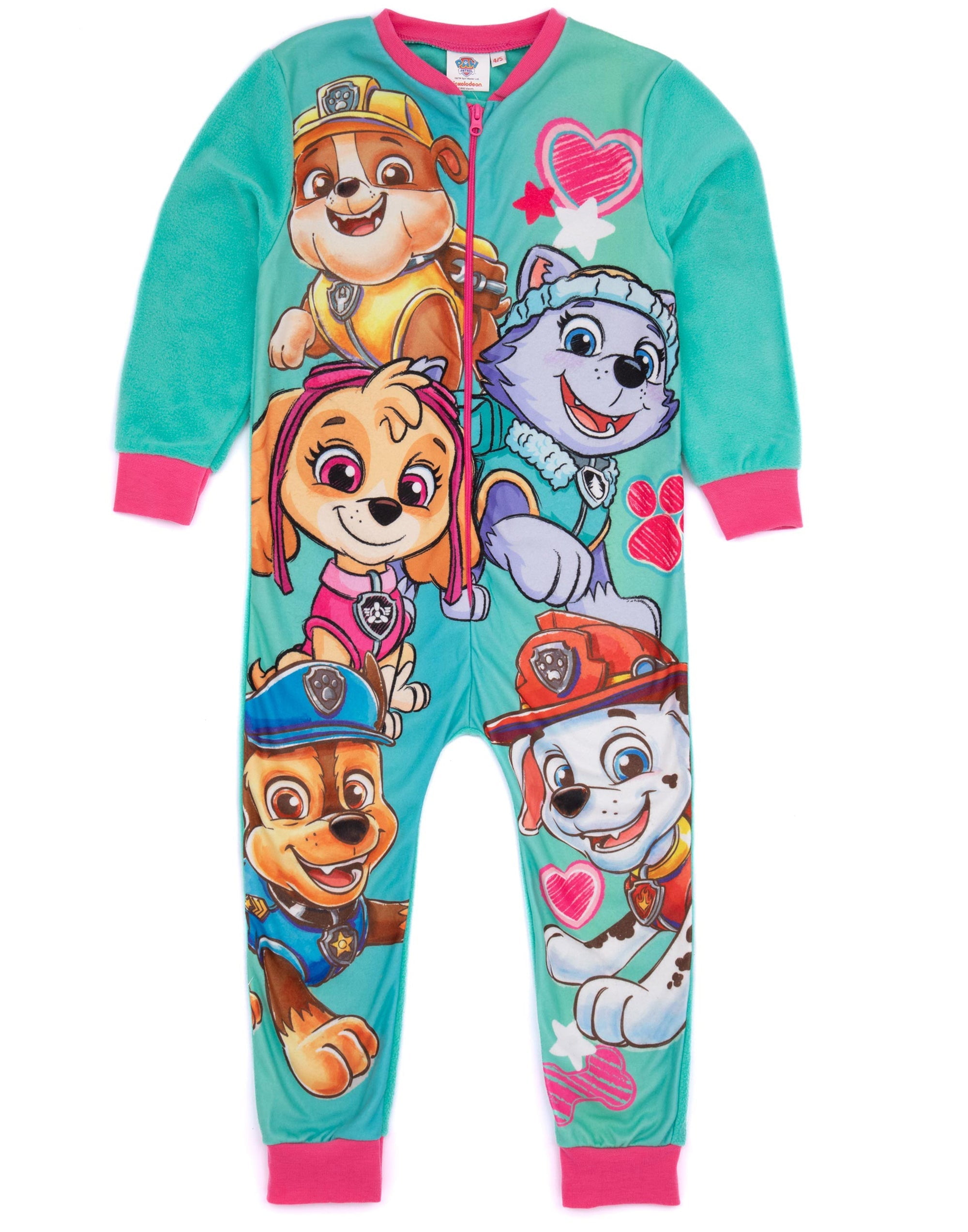 Paw Patrol Girls Blue Onesie - Walmart.com