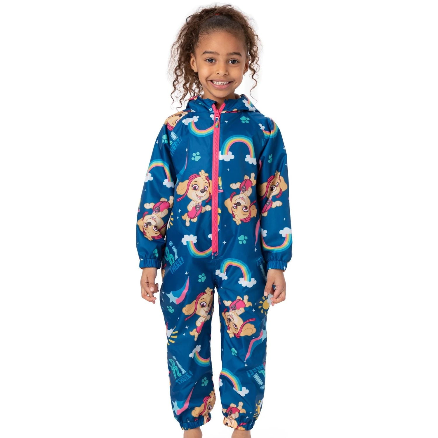 Paw Patrol Girls Skye Puddle Suit - Walmart.com