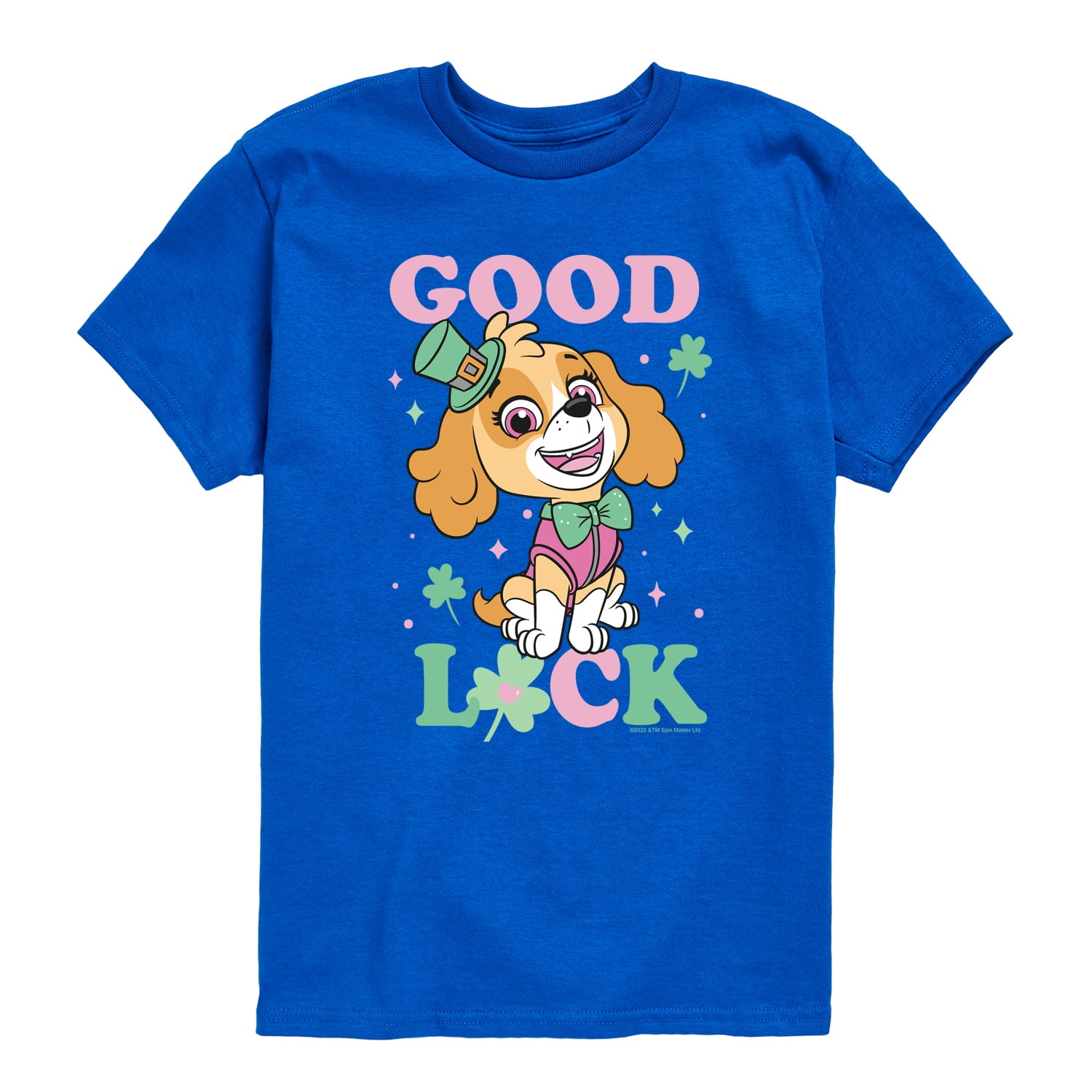 Paw Patrol - Good Luck Skye - Youth Short Sleeve Graphic T-Shirt ...