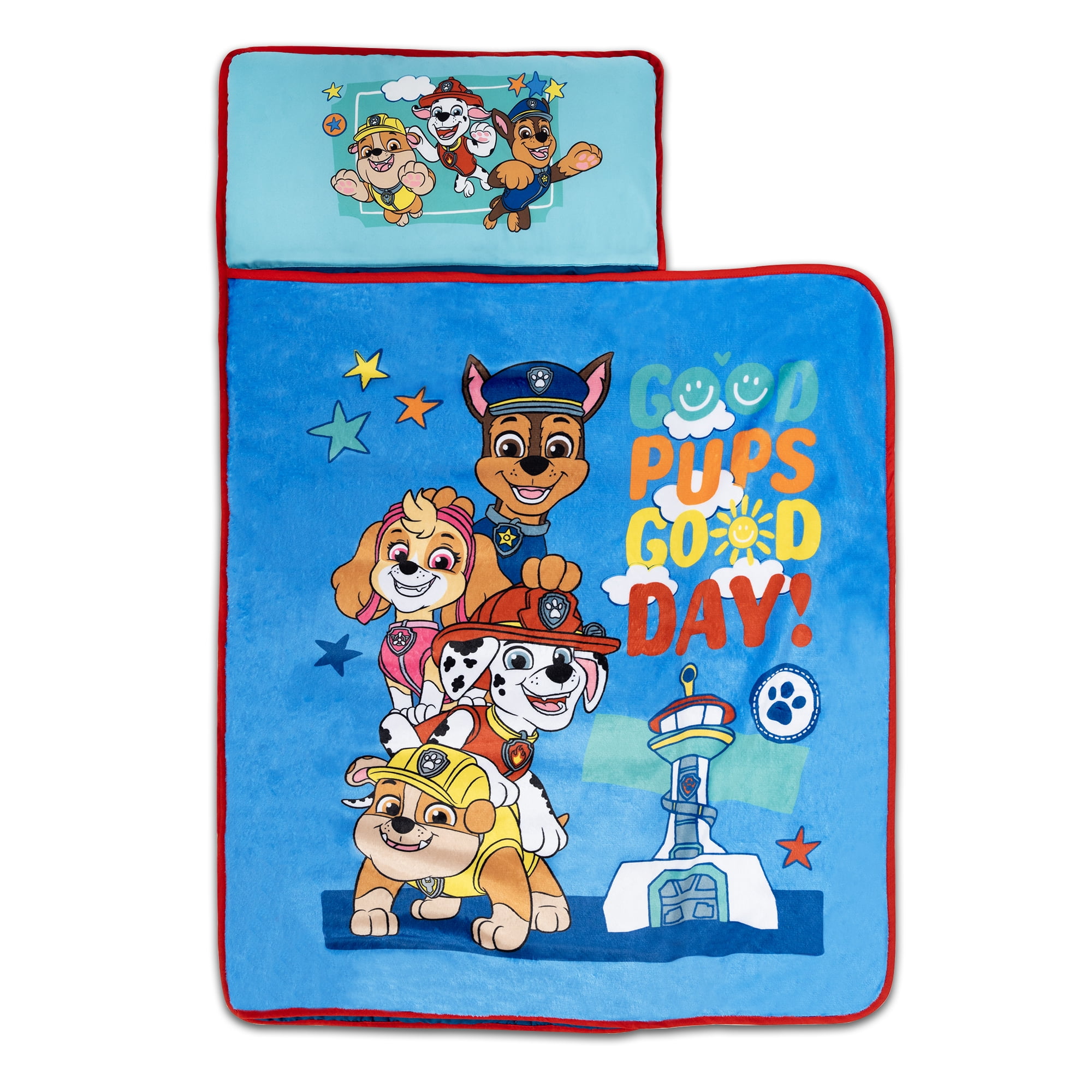 Paw Patrol "Good Pups Good Day" Toddler Nap Mat" - Walmart.com