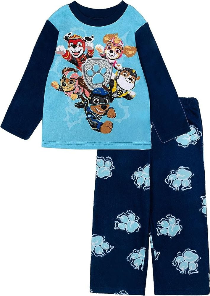 Paw Patrol Hero Pups Toddler Boy's Character Microfleece Pajama Set ...