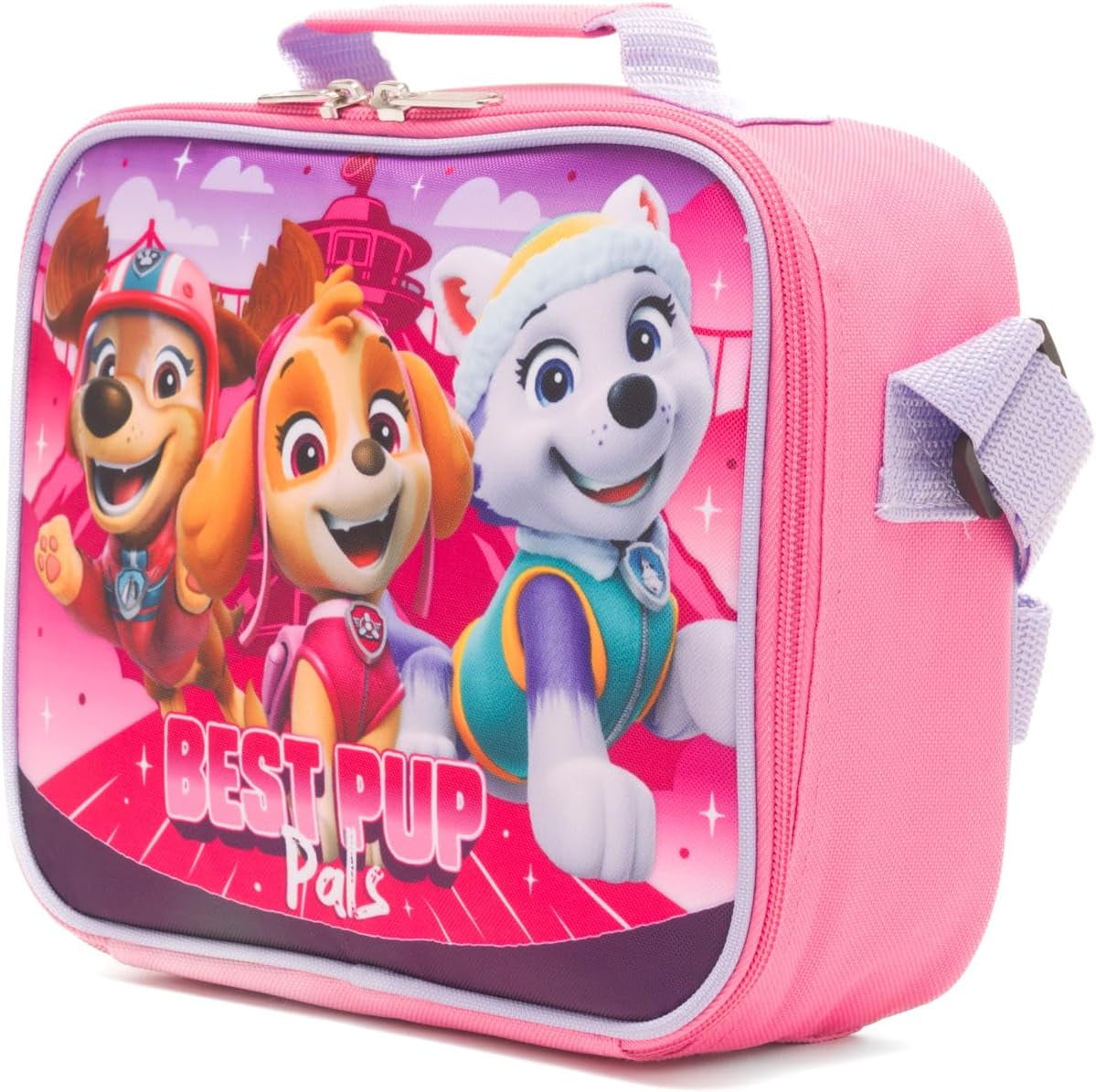 Paw Patrol Insulated Lunch Box with Adjustable Shoulder Straps ...