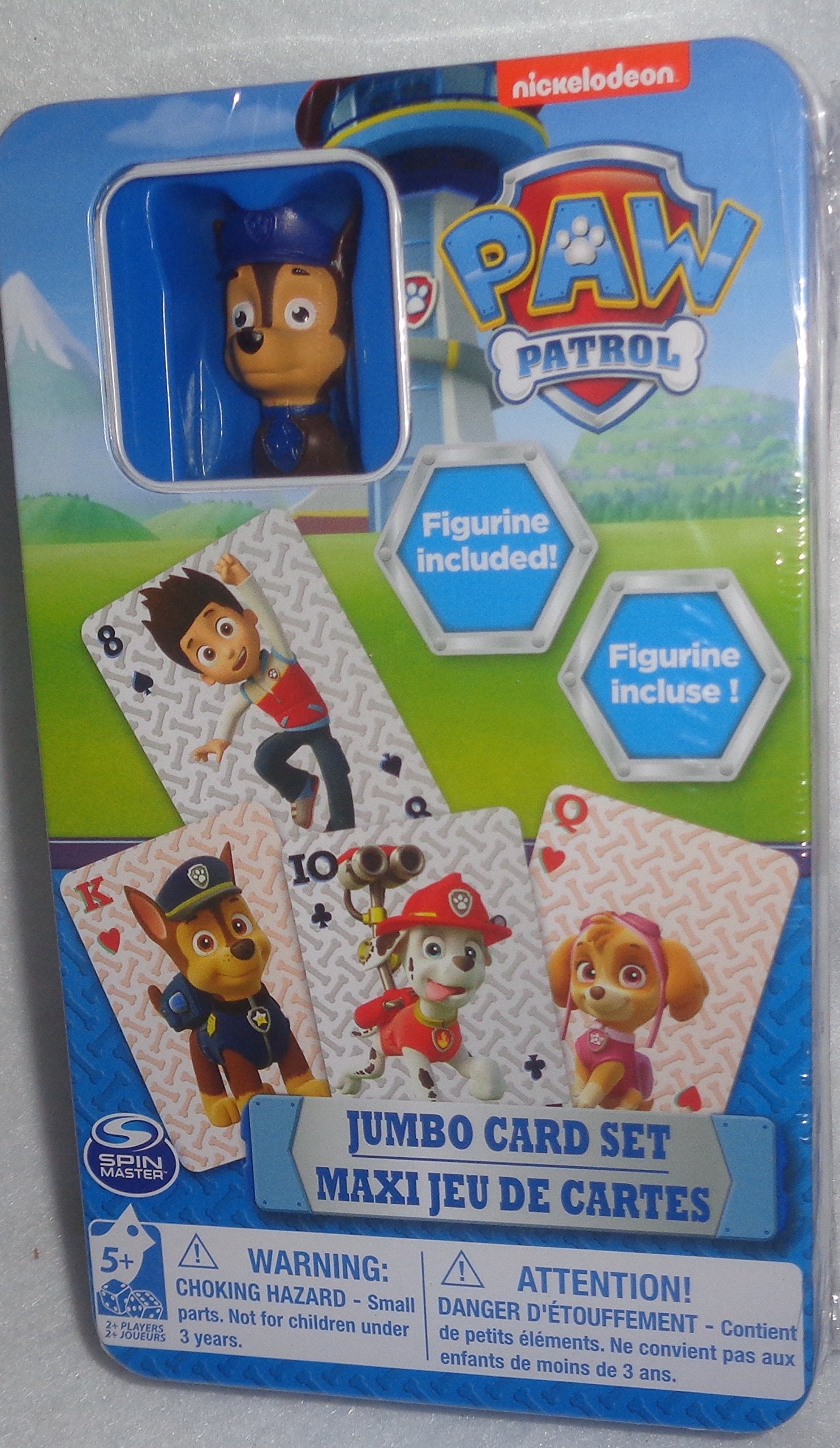 Paw Patrol Jumbo card Set Figurine Included - Walmart.com