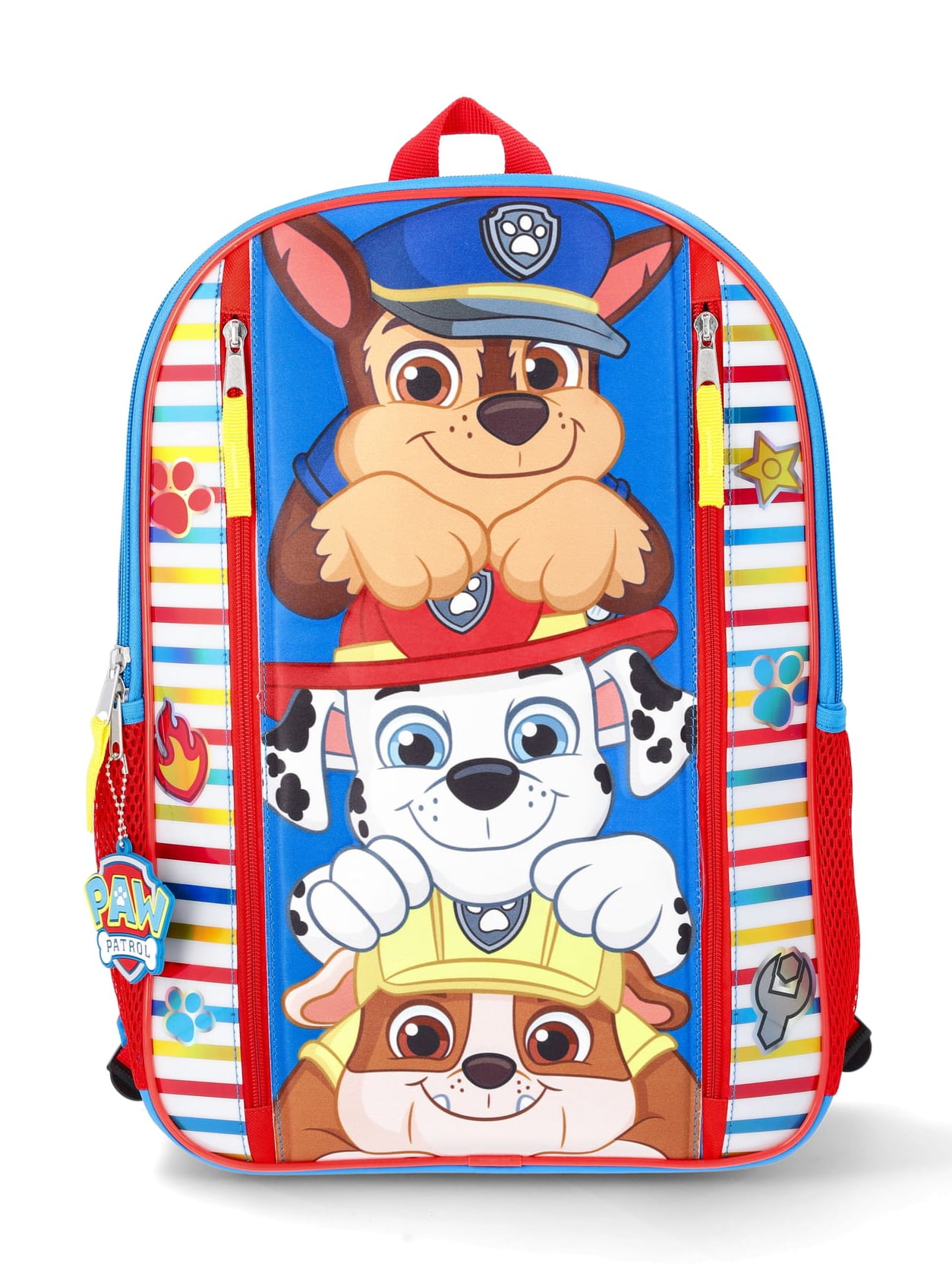 Nickelodeon Paw Patrol Boys' 17" Backpack, Blue Stripes - Walmart.com