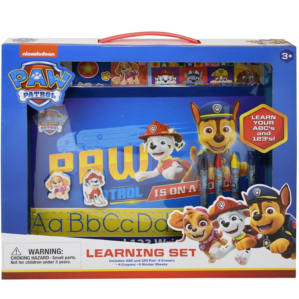 Paw Patrol Learning Set in Box - Walmart.com