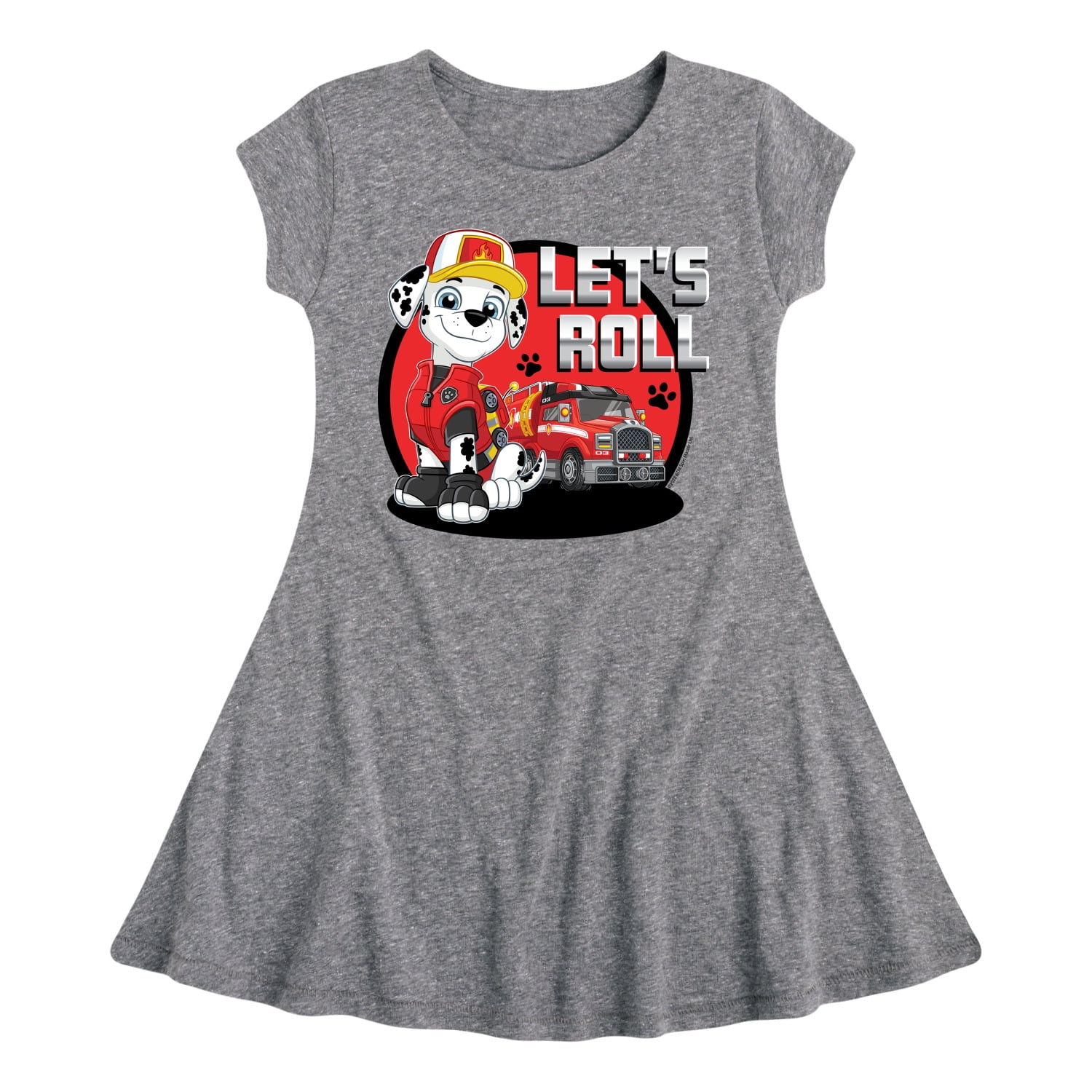 Paw Patrol - Let's Roll Marshall - Toddler And Youth Girls Fit And ...