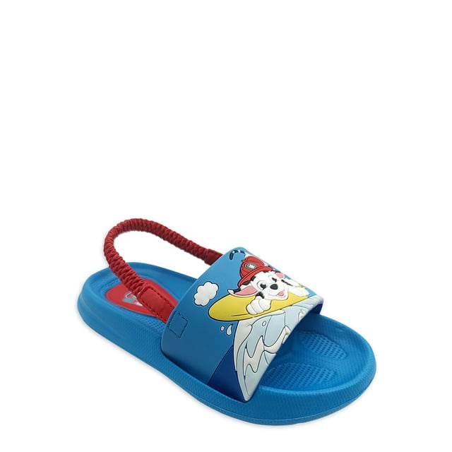 Paw Patrol Licensed Slide Sandal (Toddler Boys) - Walmart Business Supplies