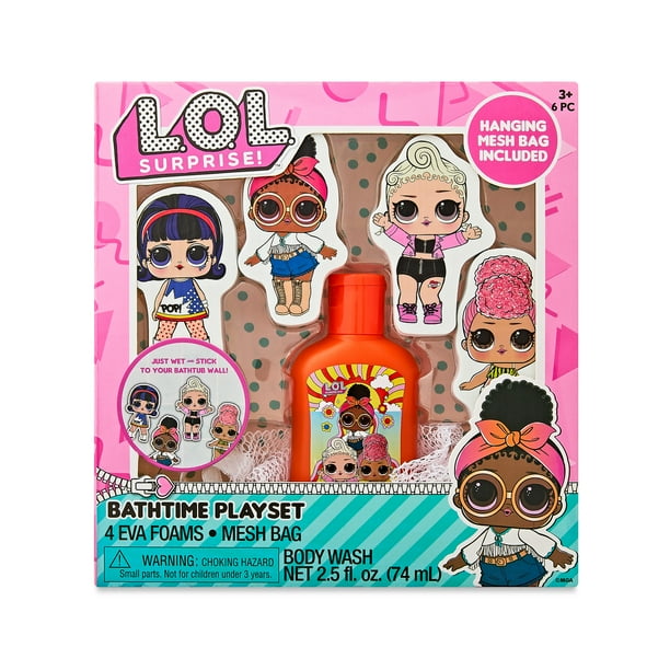 L.O.L. Surprise! 6-Piece Bathtime Playset - Walmart Business Supplies