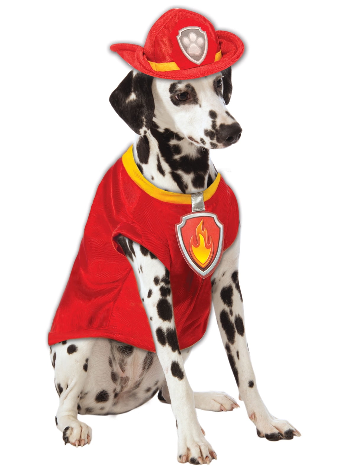 Paw Patrol Marshall Pet Costume for Dogs or Cats by Rubies, Medium ...