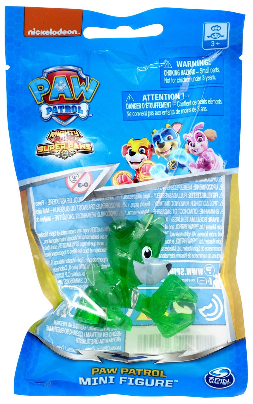 Paw Patrol Mighty Pups Super Paws Rocky Mini Figure - Walmart.com
