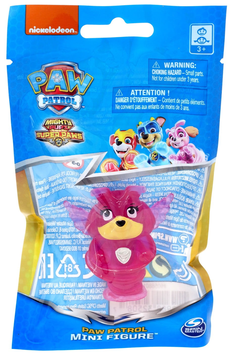Paw Patrol Mighty Pups Super Paws Skye Mini Figure - Walmart.com