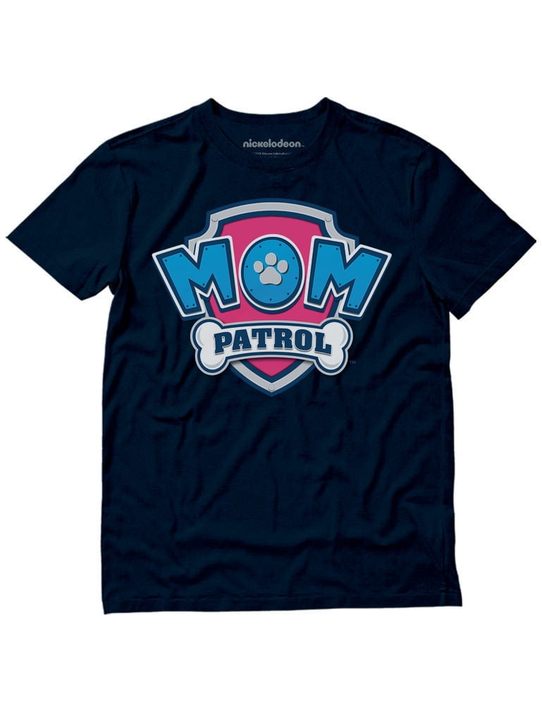 Paw Patrol Mom Patrol Matching T-Shirts Mothers' Father's Day Outfits ...