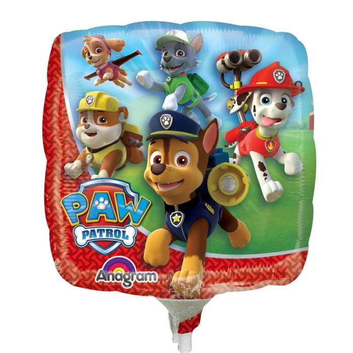 Paw Patrol Foil Skye, Rubble, Chase & Marshall Birthday Helium Supplies ...