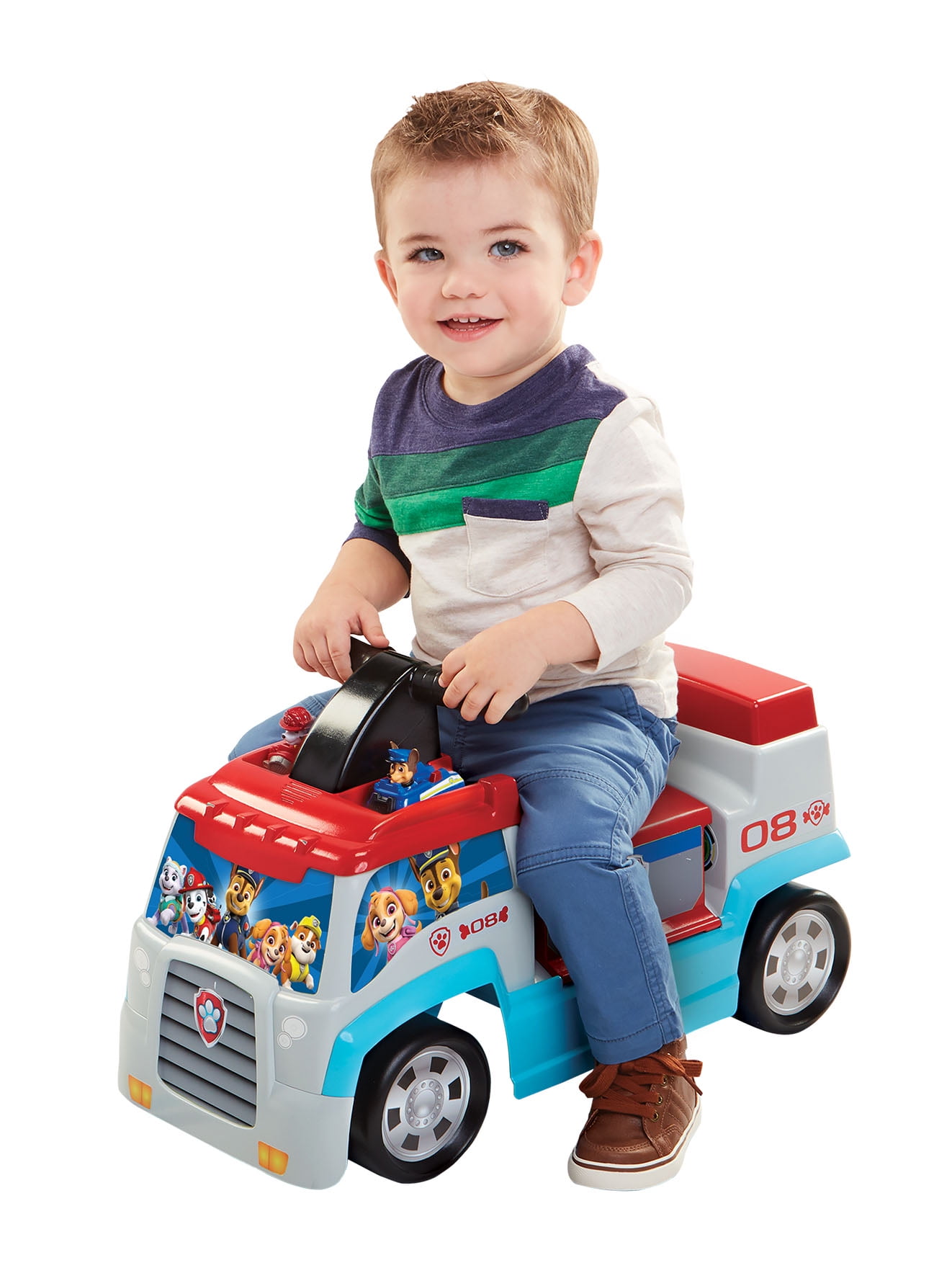 Paw Patrol Patroller Push Ride-On Includes Sounds with Chase and ...