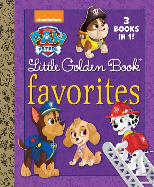 Paw Patrol Paw Patrol Little Golden Book Favorites, (Hardcover ...