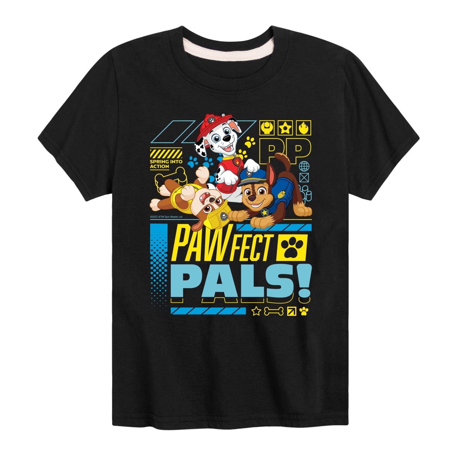 Paw Patrol - Pawfect Pals - Toddler & Youth Short Sleeve Graphic T ...