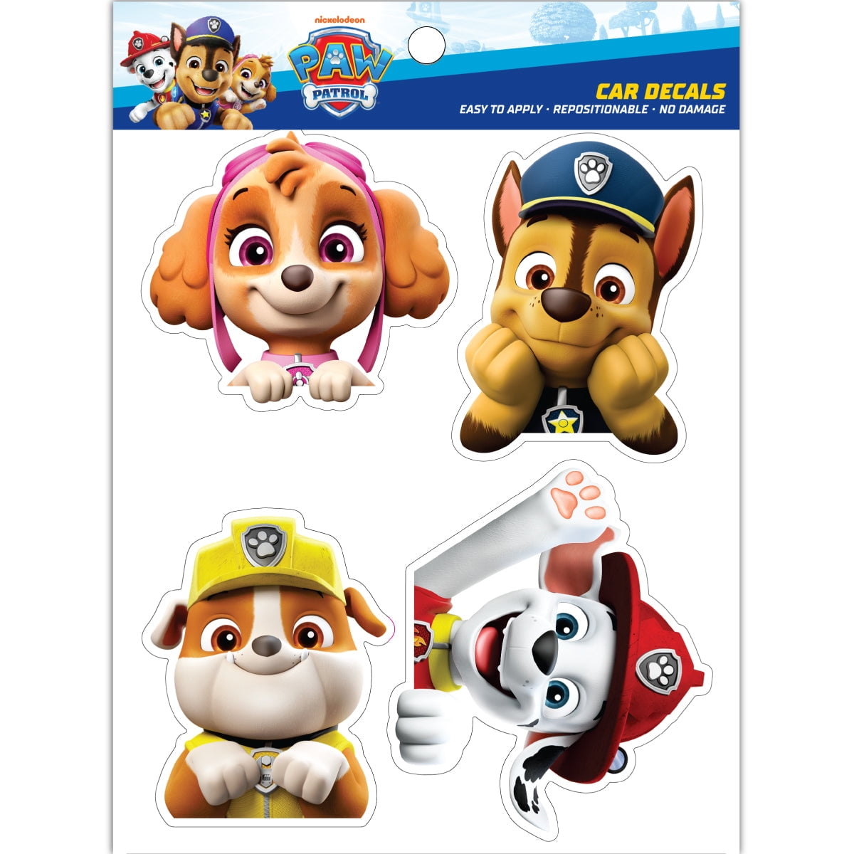 Peeking Paw Patrol Decals - Walmart.com