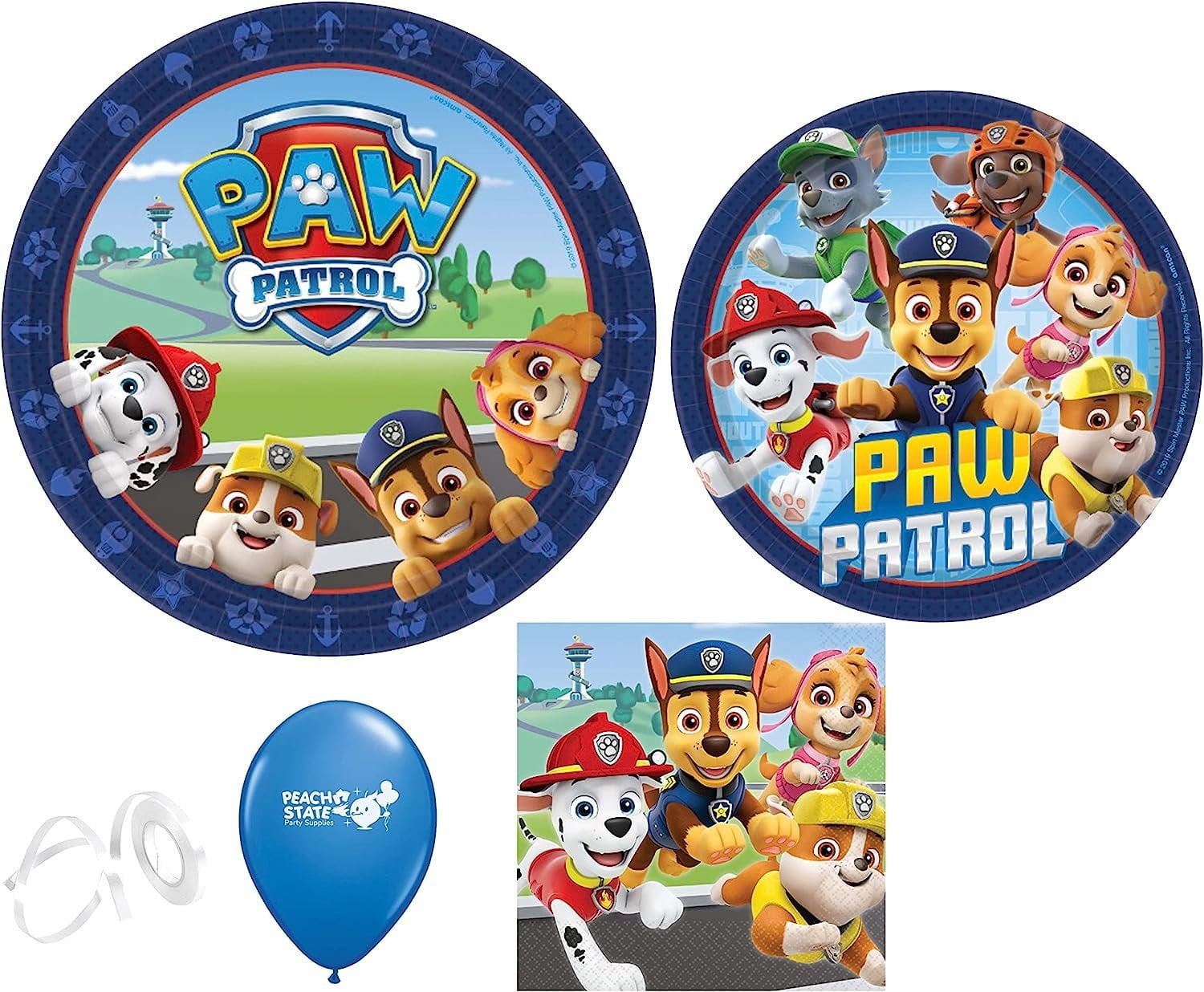 Peach State Party Supplies Paw Patrol Sets, Orange - Walmart.com
