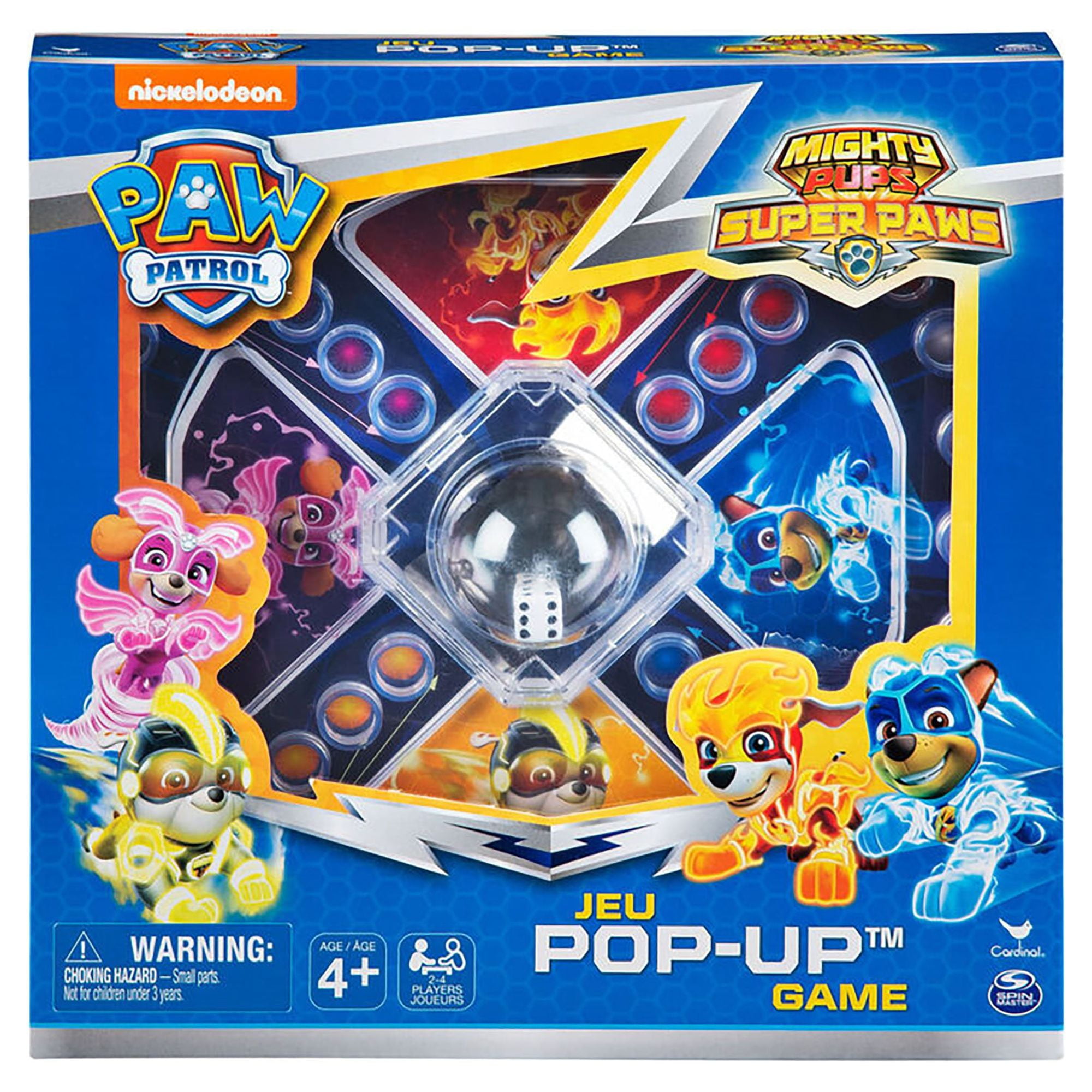 Paw Patrol Pop Up Game Mighty Super Paws Pups Trouble - Walmart.com
