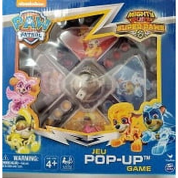 Paw Patrol Pop Up Game Mighty Super Paws Pups Trouble - Walmart ...