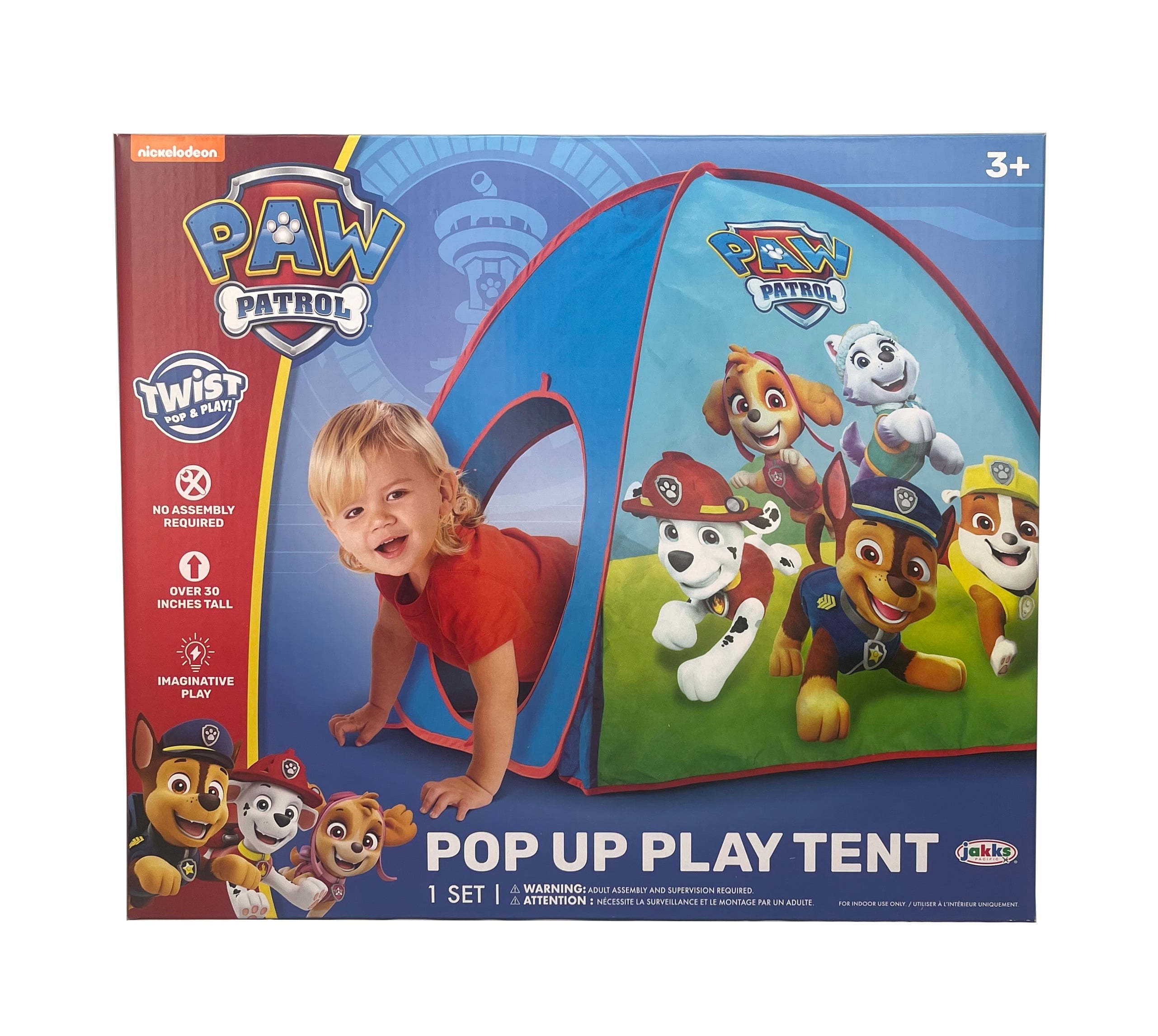 Paw Patrol Portable Pop Up Play Tent - Walmart.com