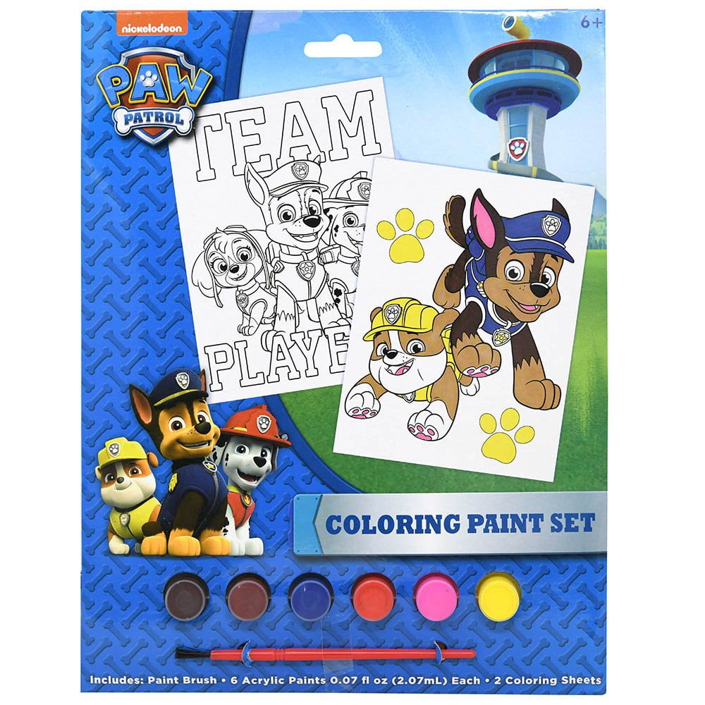 Paw Patrol Poster Paint Set- 2 PACK - Walmart.com