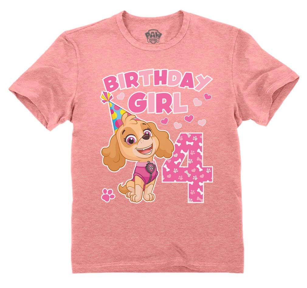 Paw Patrol Pup Skye 4 Gifts for Four Years Old Girls 4th Birthday Girl Theme Party Toddler Kids ...