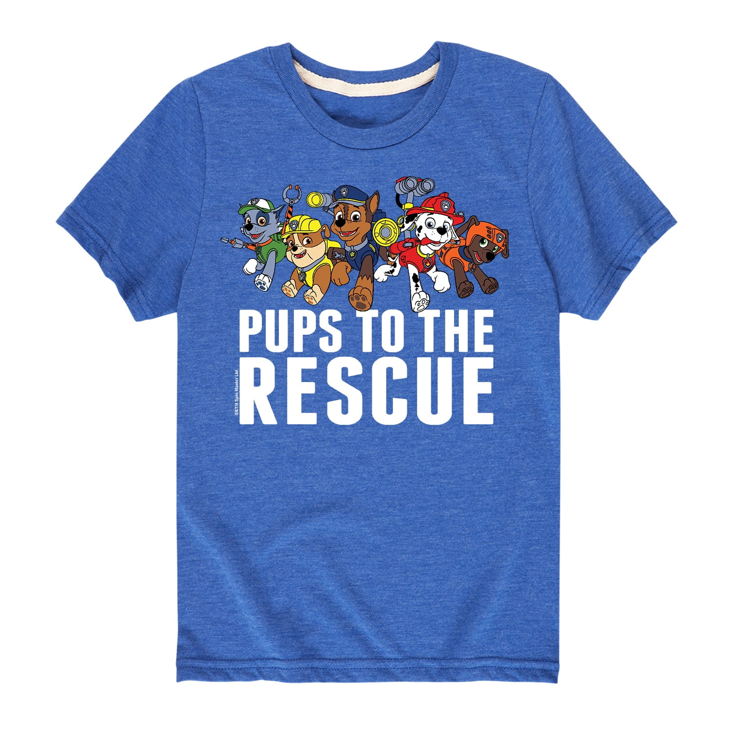 Paw Patrol - Pups To The Rescue - Toddler And Youth Short Sleeve ...