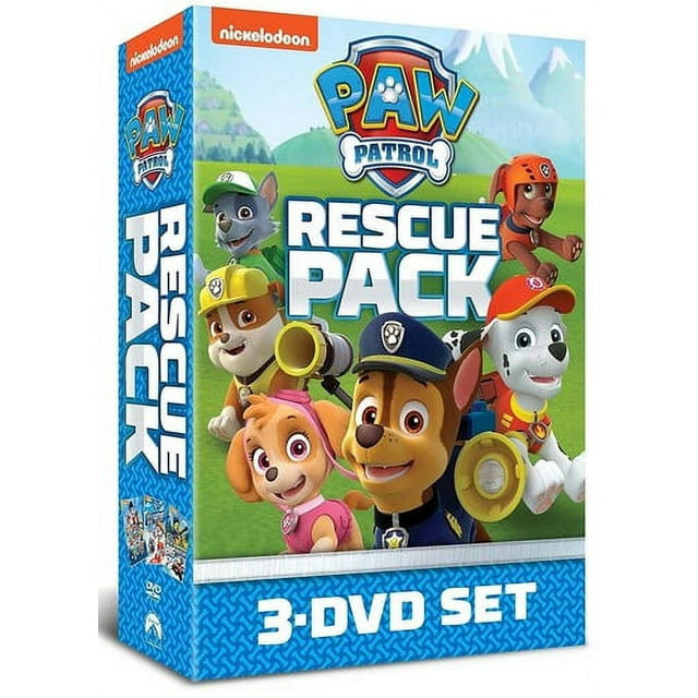 Paw Patrol Rescue Pack (DVD), Nickelodeon, Animation - Walmart.com