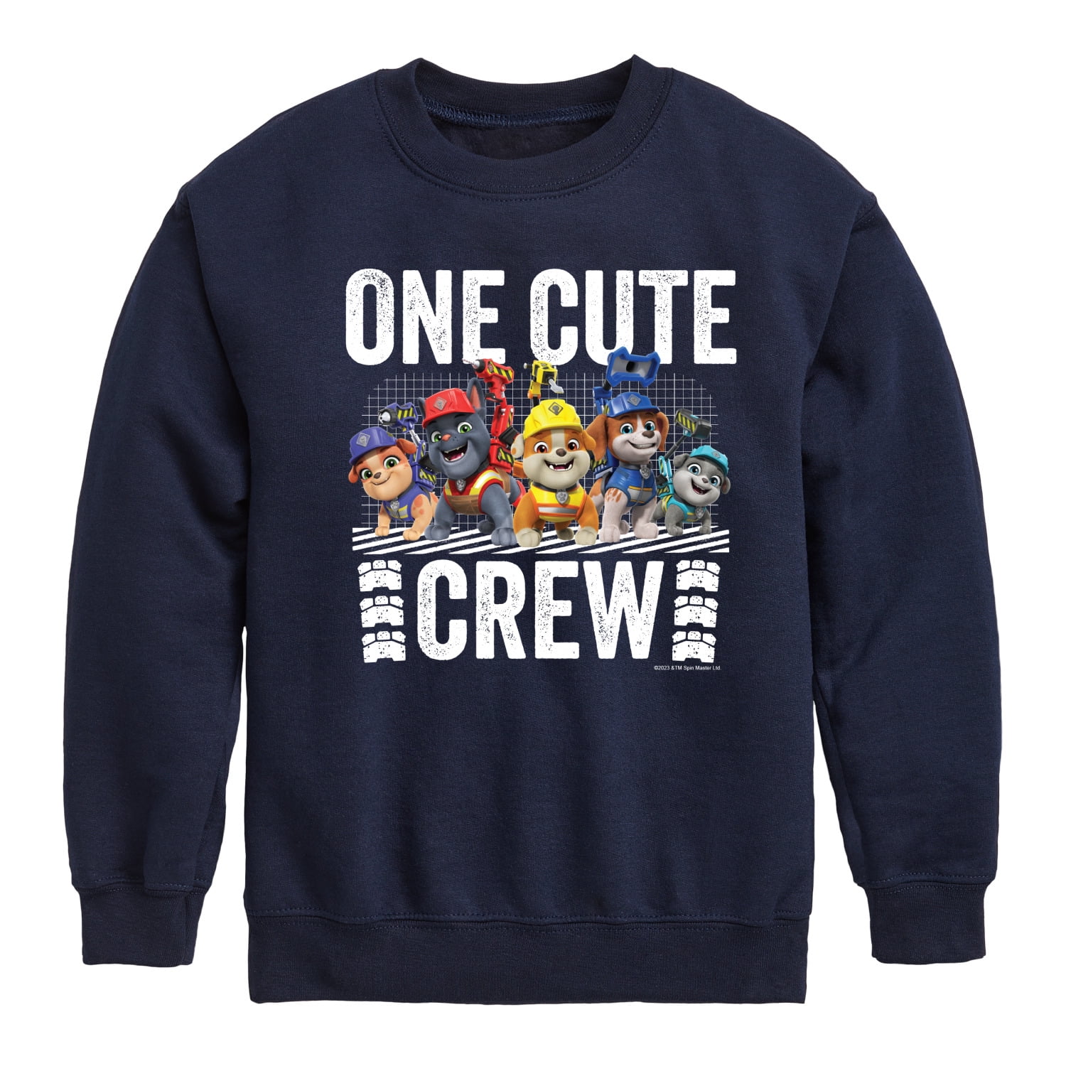 Paw Patrol - Rubble & Crew - One Cute Crew - Toddler & Youth Crewneck ...