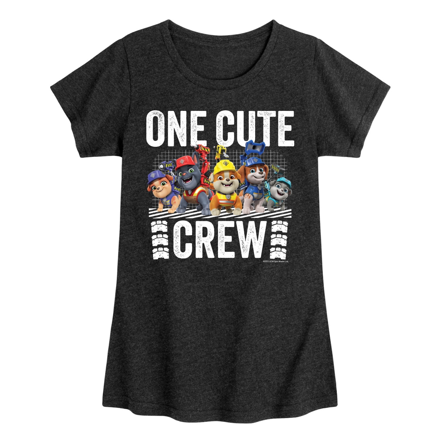 Paw Patrol - Rubble & Crew - One Cute Crew - Toddler & Youth Girls ...