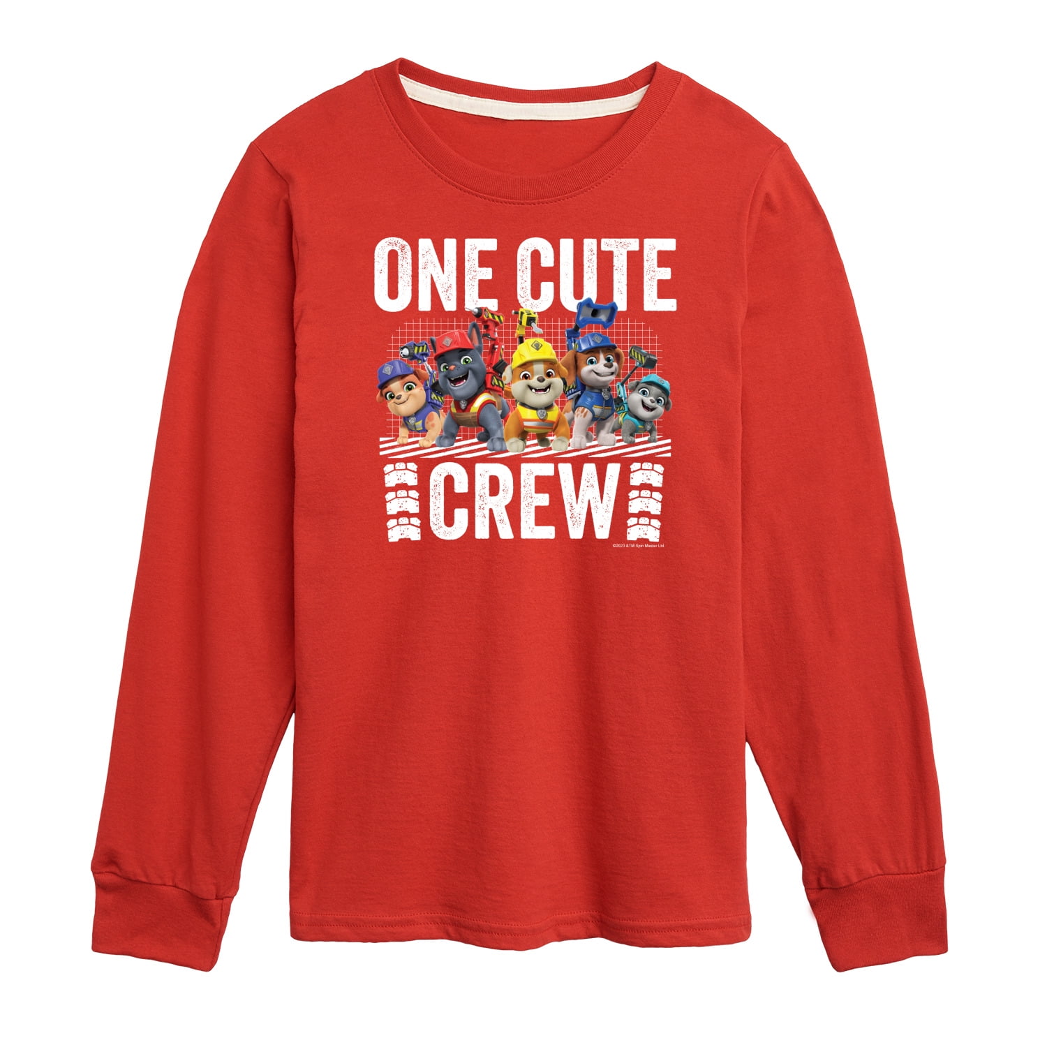 Paw Patrol - Rubble & Crew - One Cute Crew - Toddler & Youth Long ...
